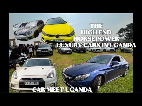 SUPERCAR HIGH END GERMAN CAR MEET UGANDA & super cars leaving show in ...