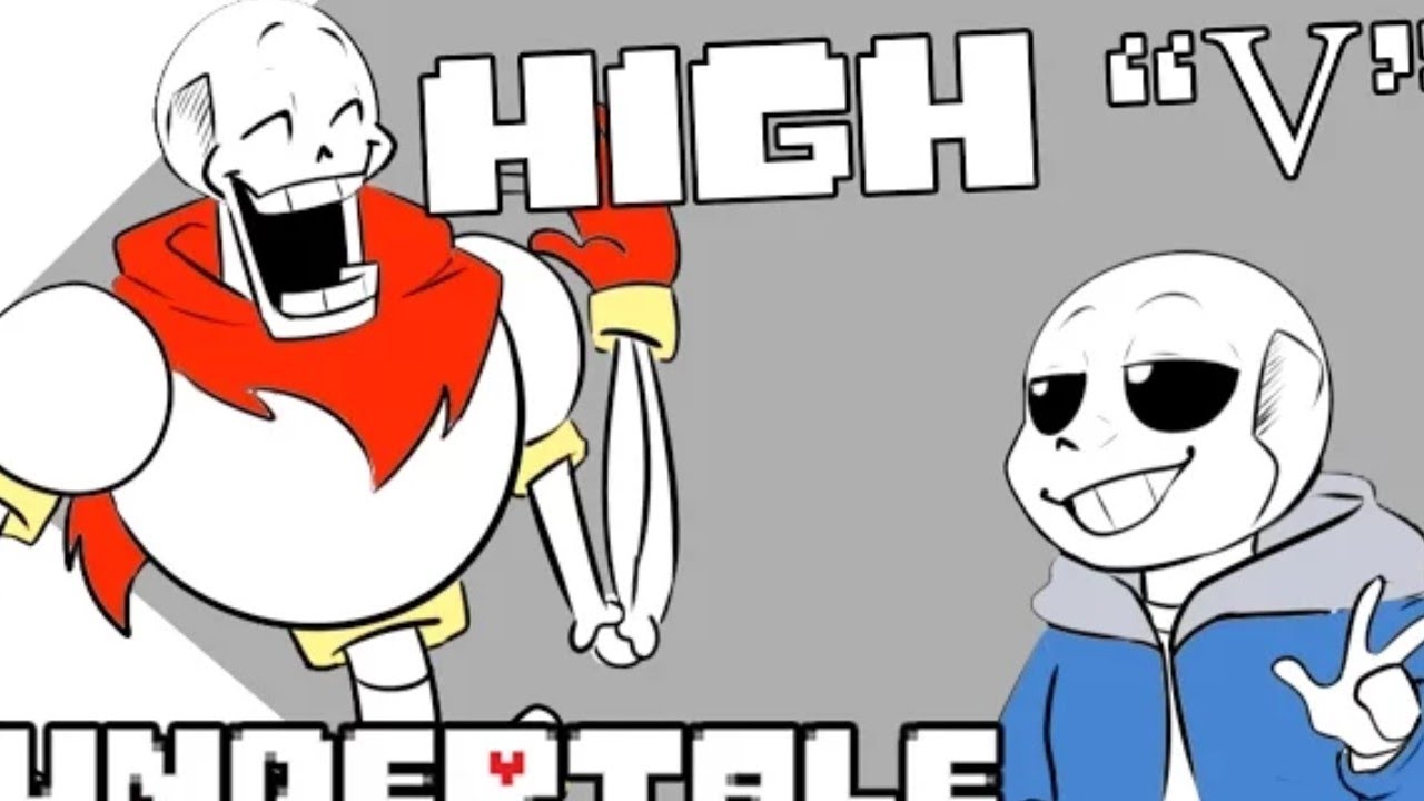 Minha primeira dublagem sans e papyrus hi five - YouTube