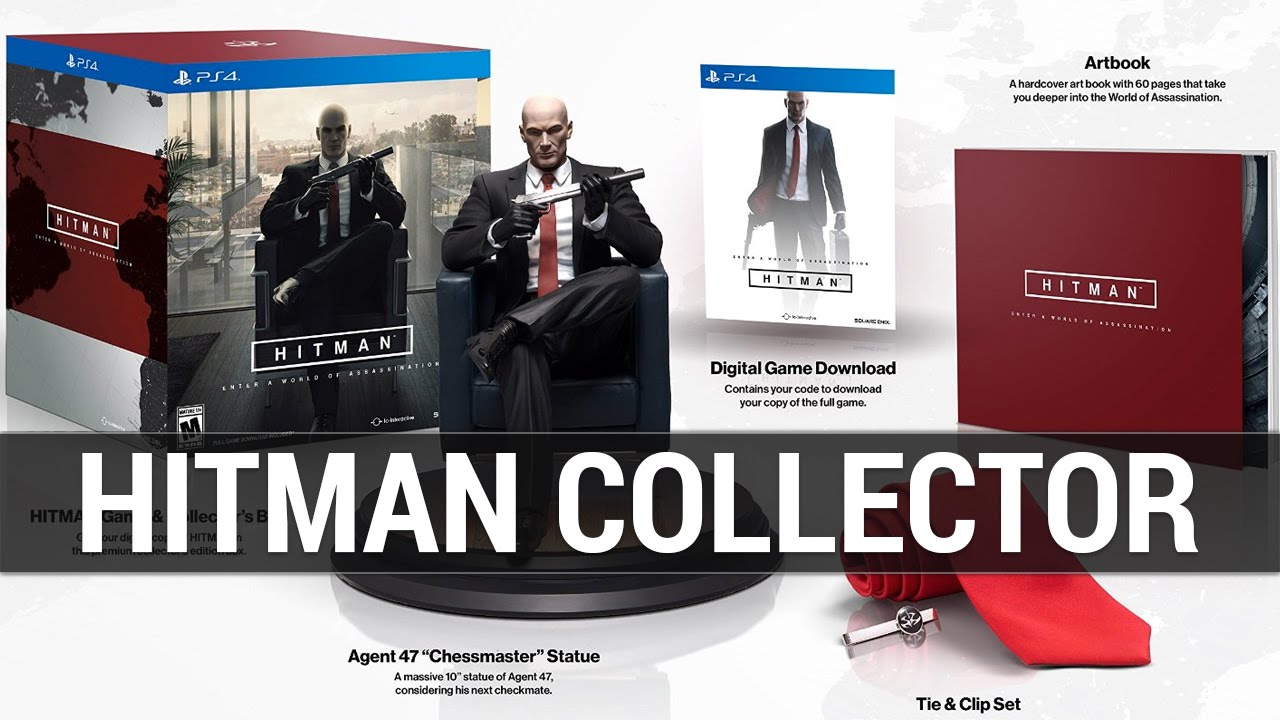 UNBOXING : Hitman édition collector - jeuxvideo.com - YouTube