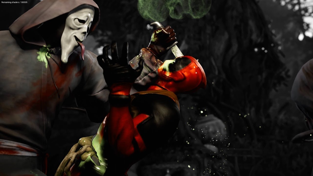 Ghostface Fatalities on Deadpool - Mortal Kombat 1 (4K) - YouTube