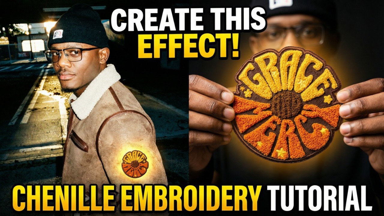 This Apparel Engine Convert your Design to Chenille effect in one Click ...
