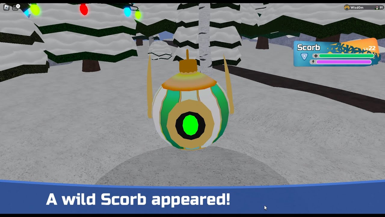 CHRISTMAS SCORB! (Gold and White) (Roblox Loomian Legacy) - YouTube