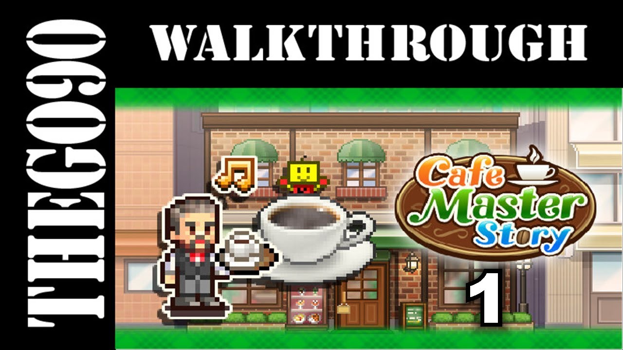 [Walkthrough] Cafe Master Story [1] New Cafe and hire new Staff - YouTube