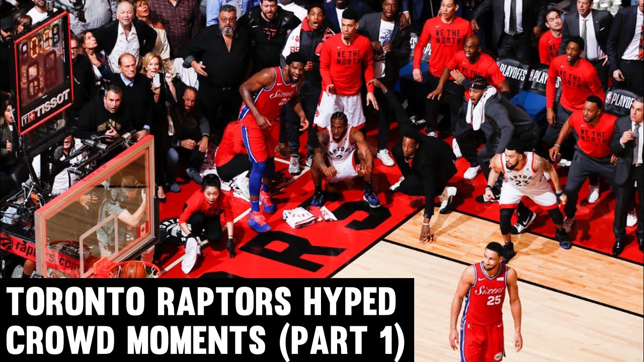 Toronto Raptors "Hyped Crowd" Moments | Part 1 - YouTube