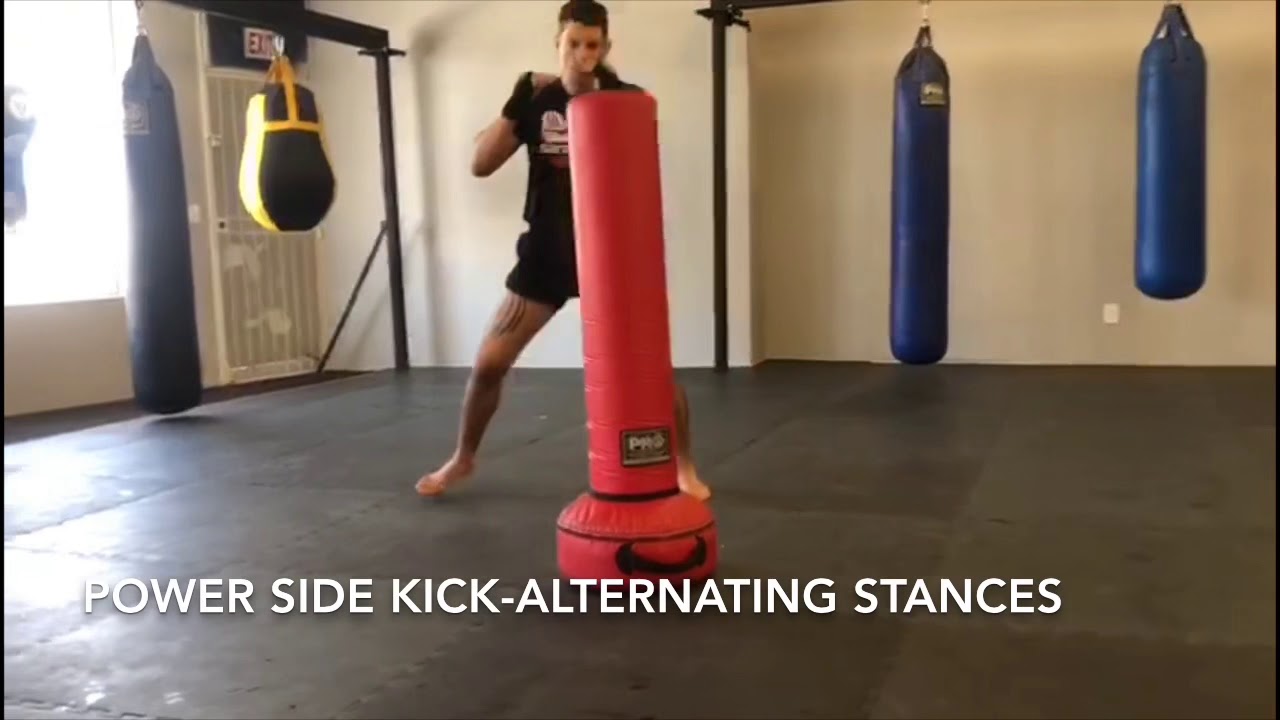8 kicking drills for footwork! -Unguarded technique 2 - YouTube