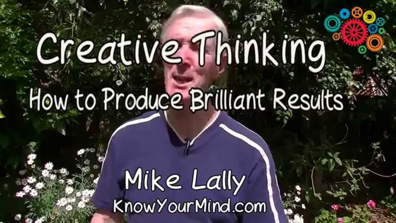 How to Think Creatively PART SEVEN - YouTube