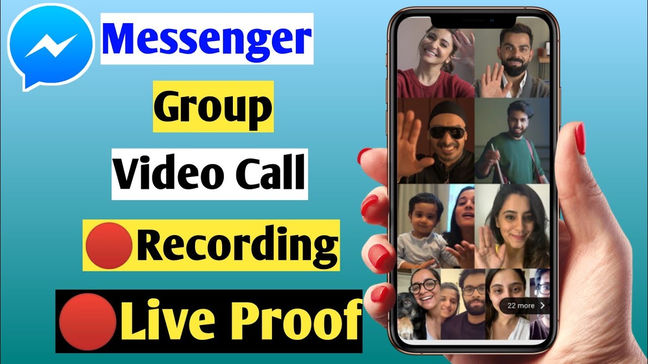 Messenger group video call recording kaise kare | how to record ...