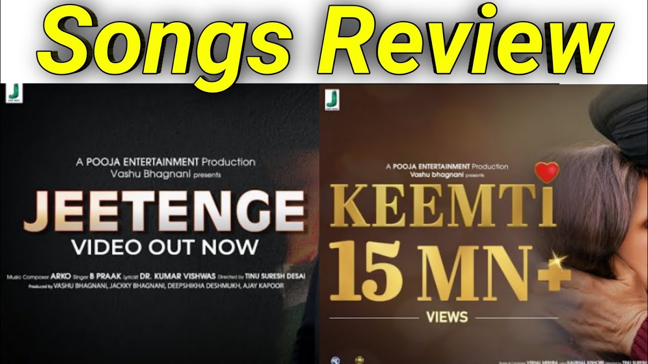 Jeetenge Song Review ️| B Praak , Arko | Keemti Song Review ️ ️| Vishal ...
