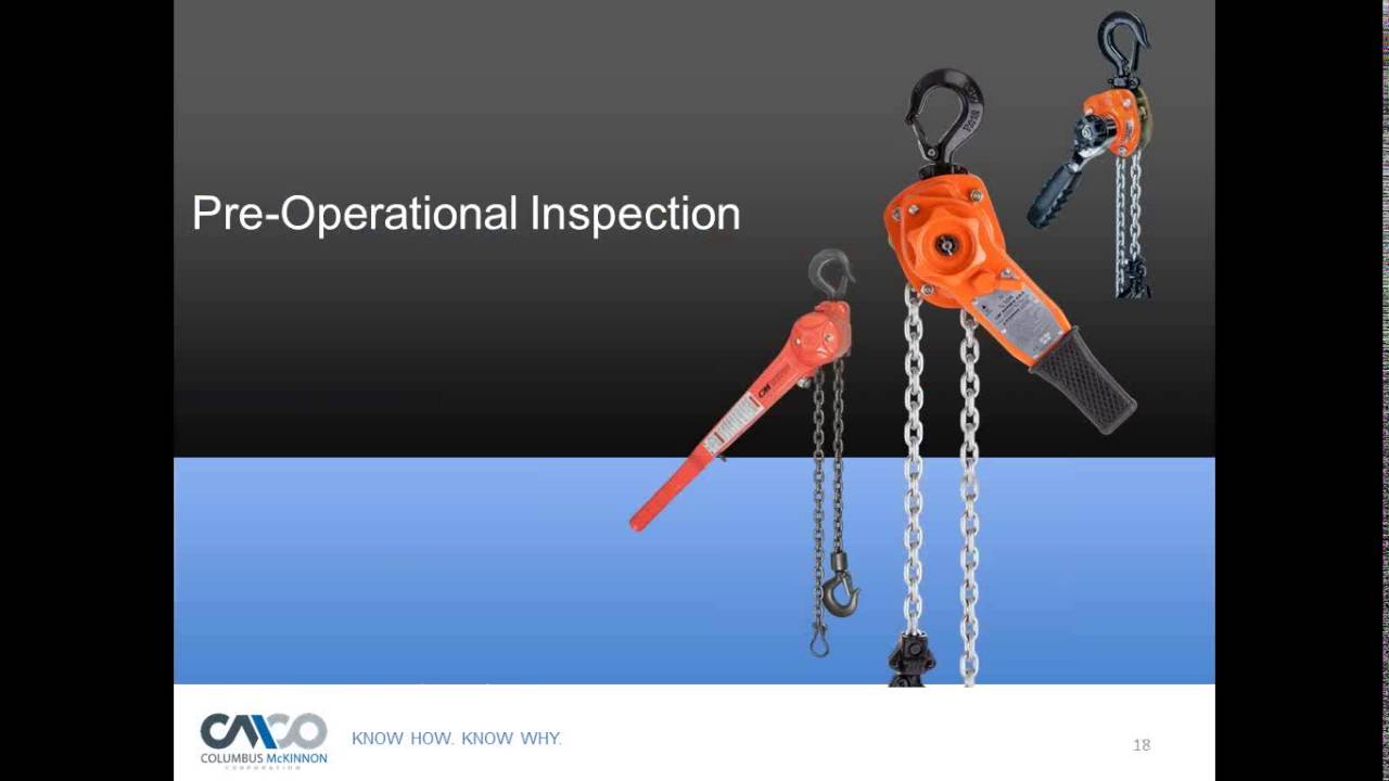 Safety Webinar: Hoisting & Tensioning with Lever Tools during Elevator ...