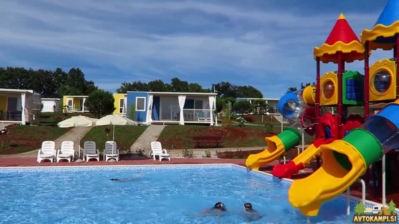 Camping Aminess Park Mareda - Novigrad - YouTube