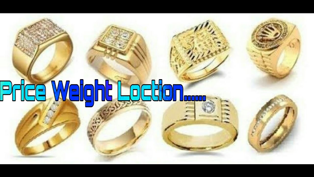 Letest anguthi ki design 2020||Male gold Ring||Gold Ring For Bride||New ...