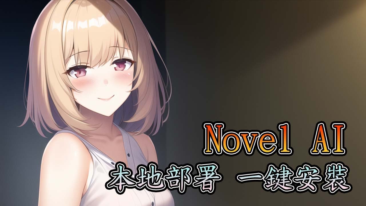 【Novel AI本地部署】用AI畫美女 免費 超簡單一鍵安裝 用自己的電腦行Novel AI 二分鐘教學 (naifu) 【AI畫畫】 - YouTube