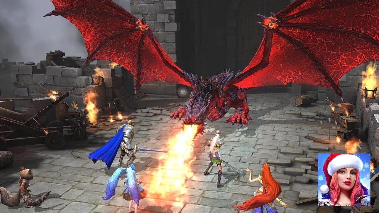 Rage of Destiny | Dragon Boss Stage 1 - 12 (Android, iOS) - YouTube