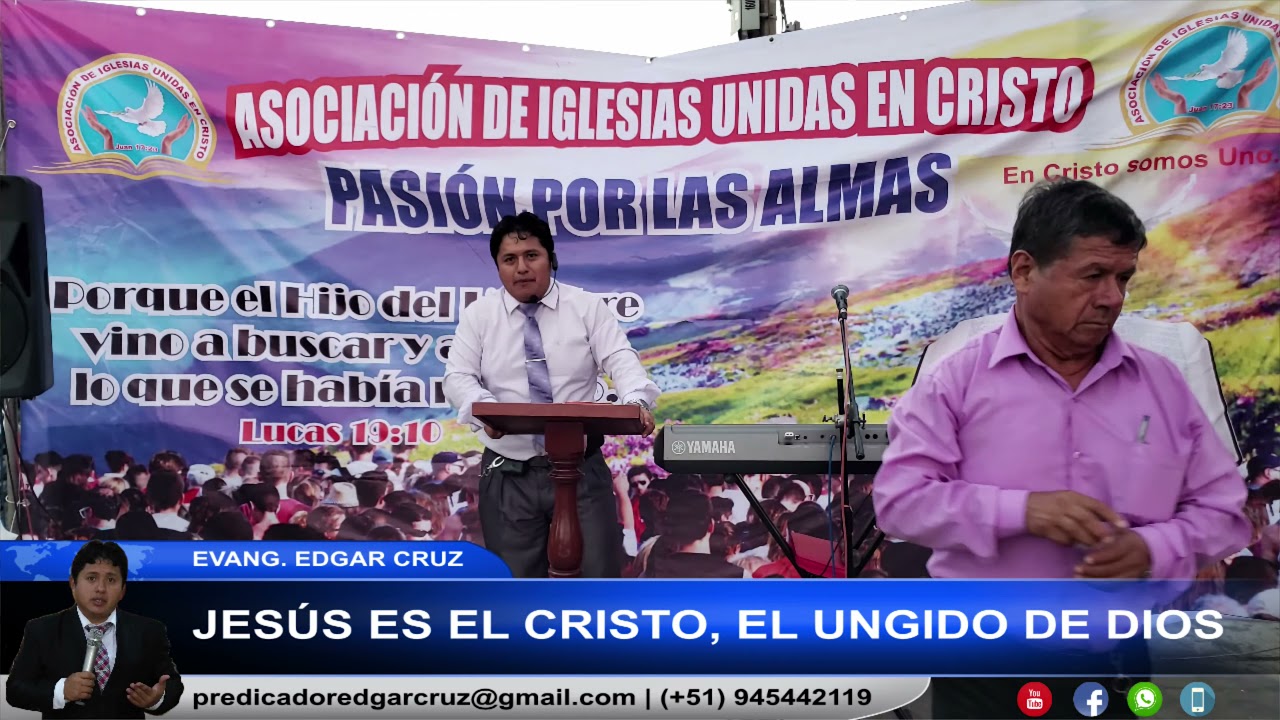 Jesús es el CRISTO, el Ungido de Dios - EDGAR CRUZ MINISTRIES - YouTube