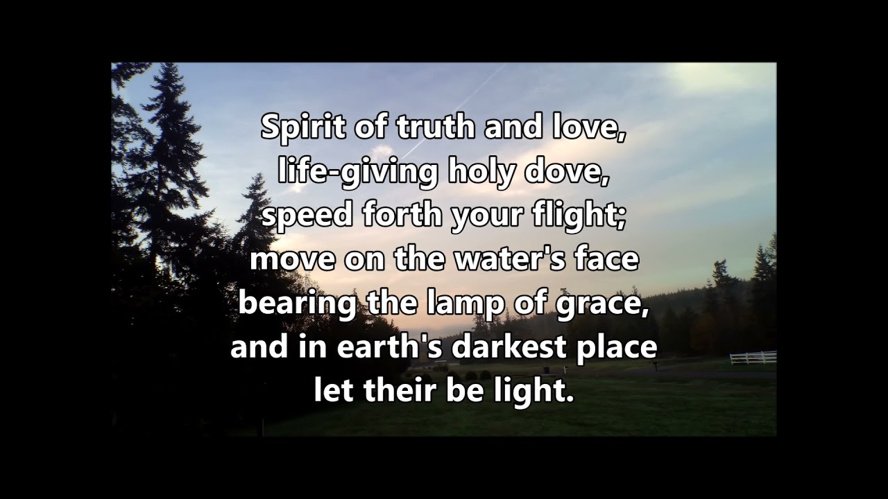 God Whose Almighty Word | with vocals - YouTube