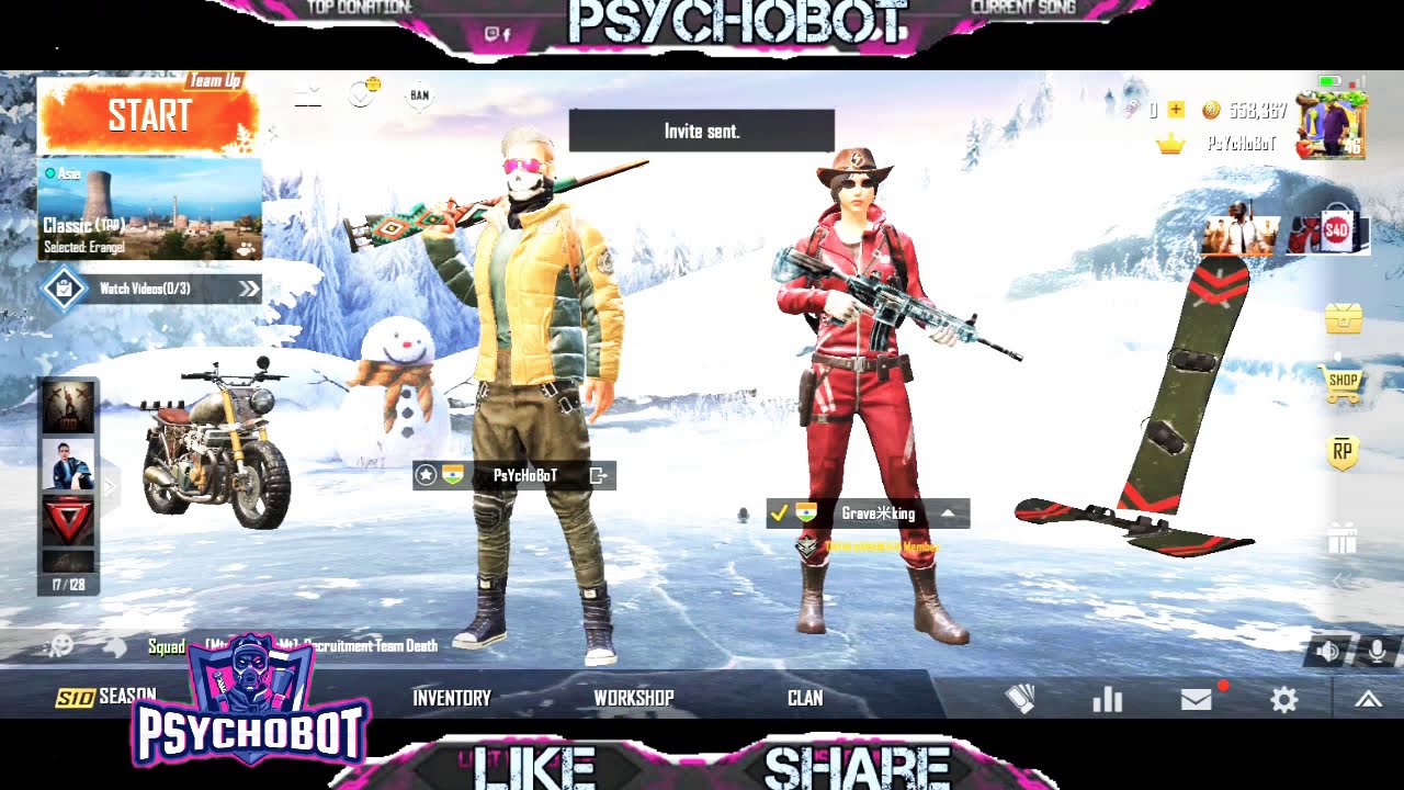 Duo Gameplay Highlights | Psycho Bot | Erangel.... - YouTube