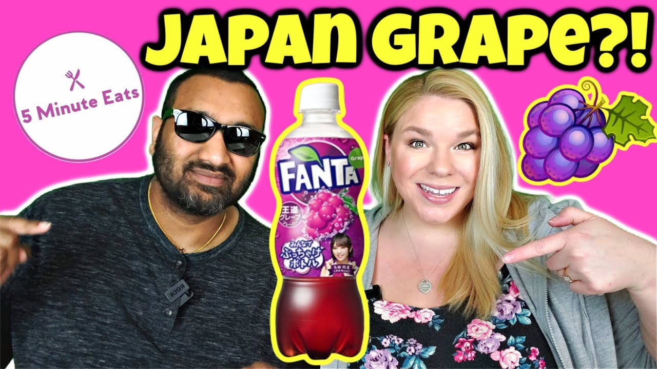 Fanta Grape Japan Review - YouTube
