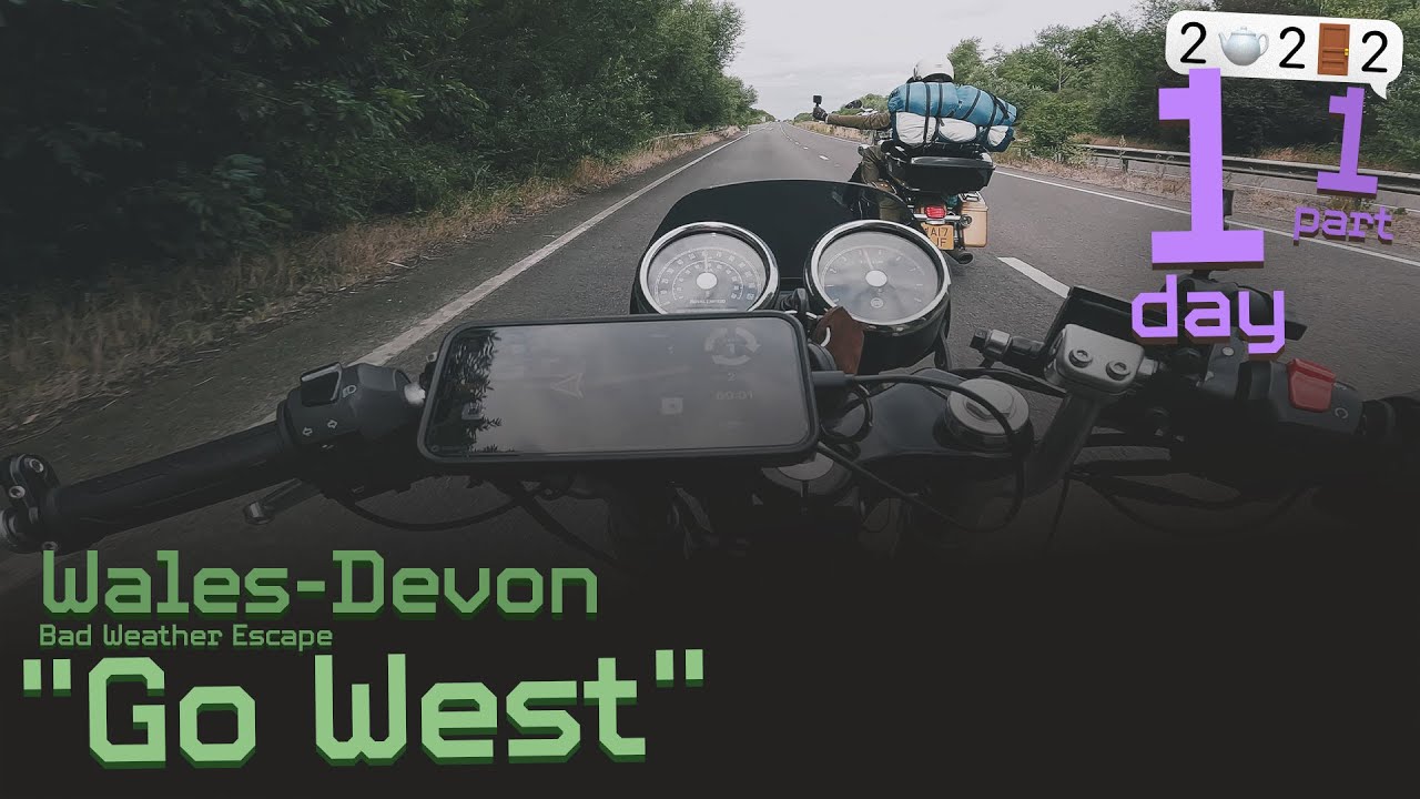 Go West - DAY 1 PART 1 | #Wales - #Devon #trip - YouTube