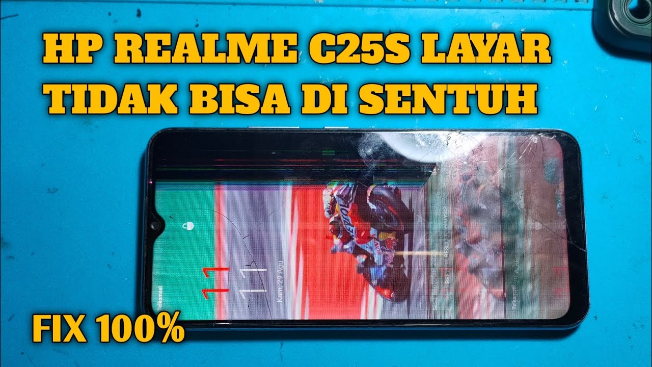 CARA GANTI LCD REALME C25s 4G || RMX3195 - YouTube