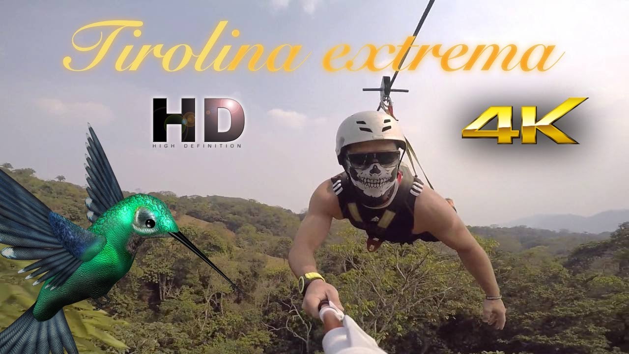 Tirolinas EXTREMA en Costa Rica HD. - YouTube