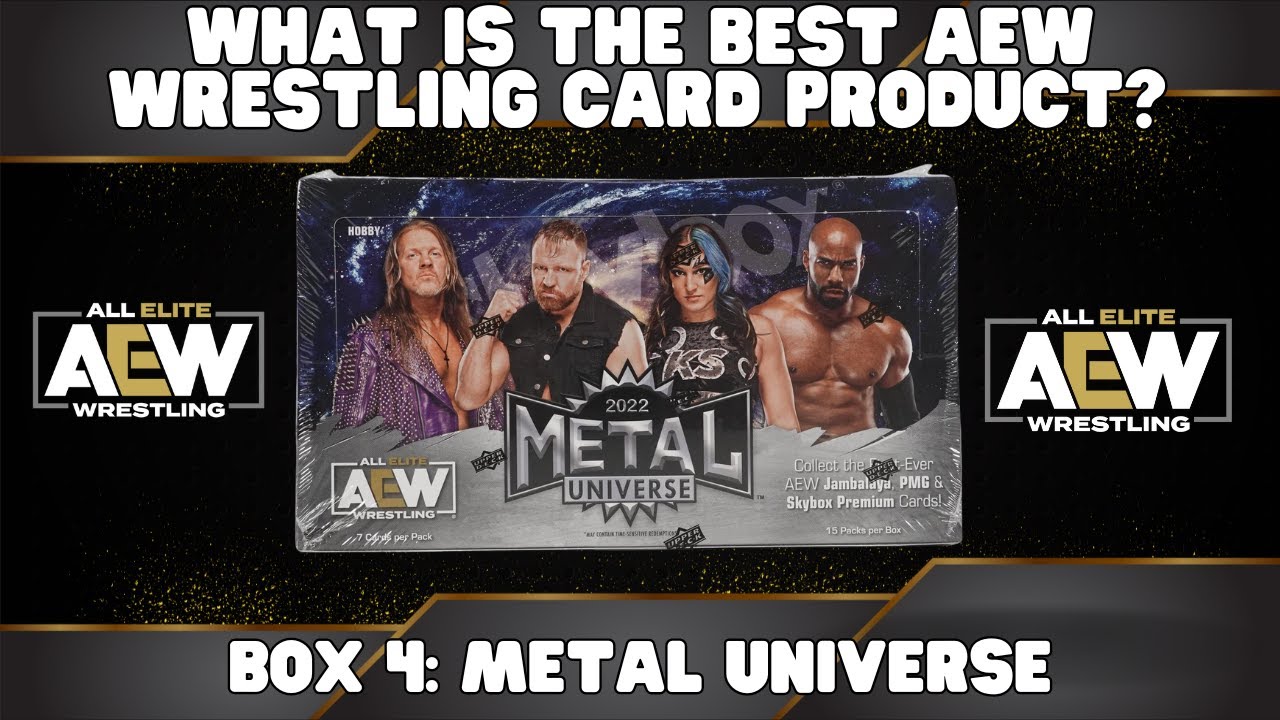 What Is the Best AEW Wrestling Card Product? | AEW Metal Universe - YouTube