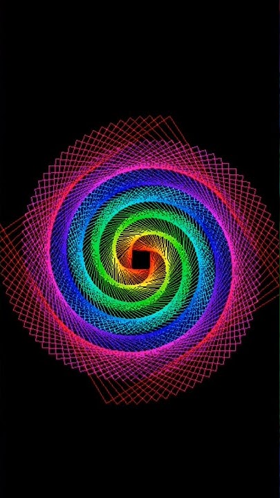 Amazing Python Turtle Graphics #python #pythonturtle #coding #trending #pythontricks #code - YouTube