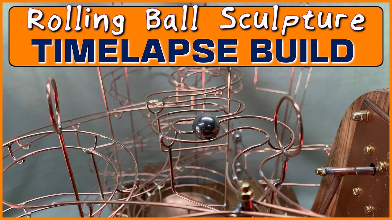 Man builds ANOTHER marble run // Start to Finish TIMELAPSE - YouTube