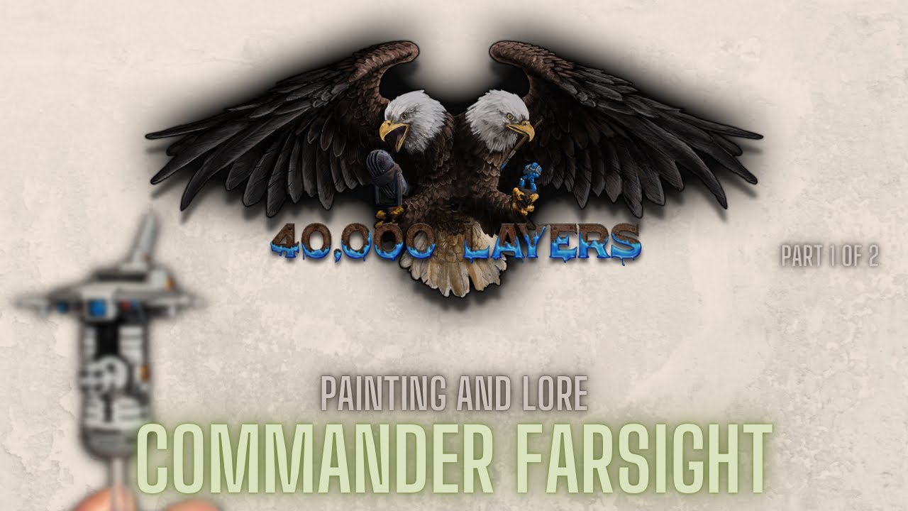 Painting Recon Drone with Commander Farsight, Tau Lore Talk! Part 1 ...