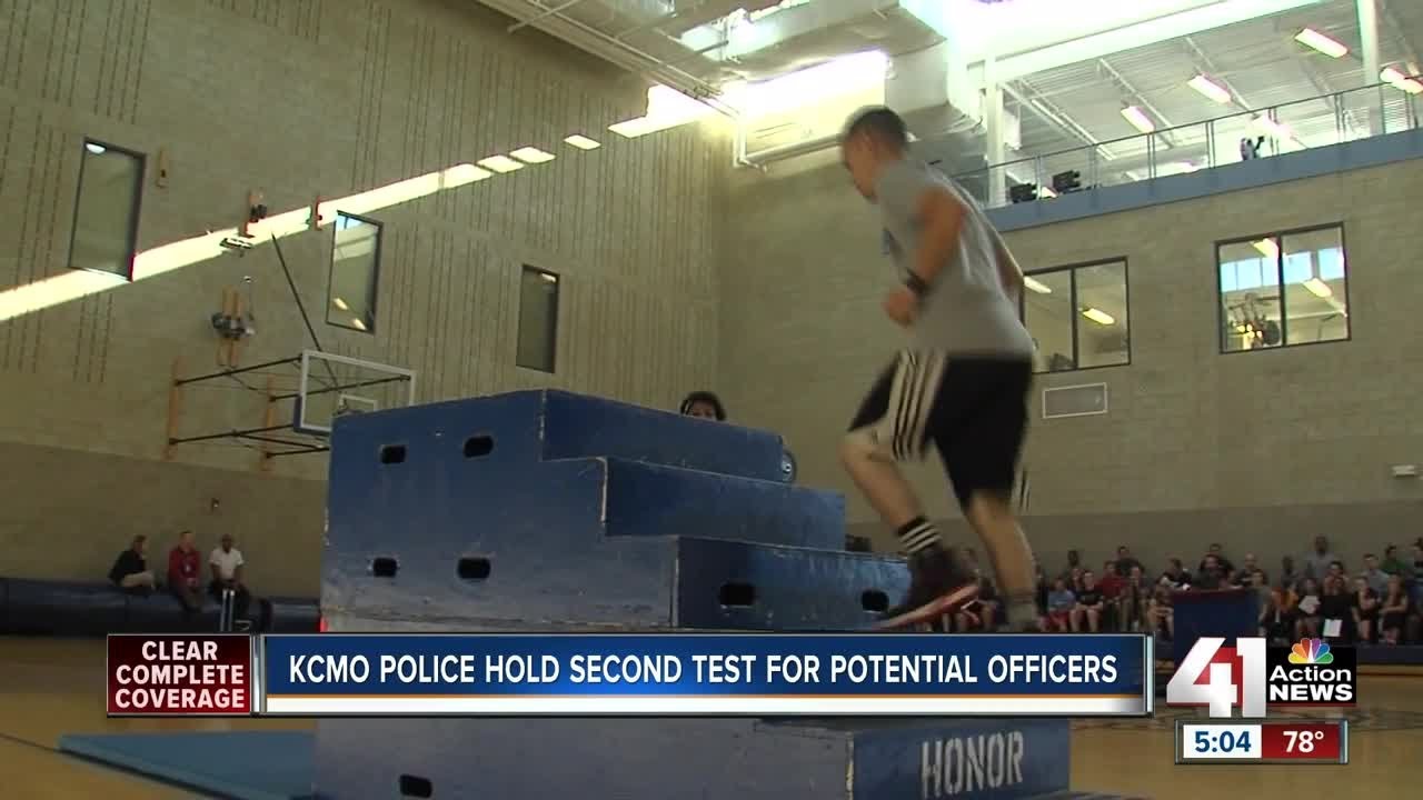 KCPD puts potential officers to the test - YouTube