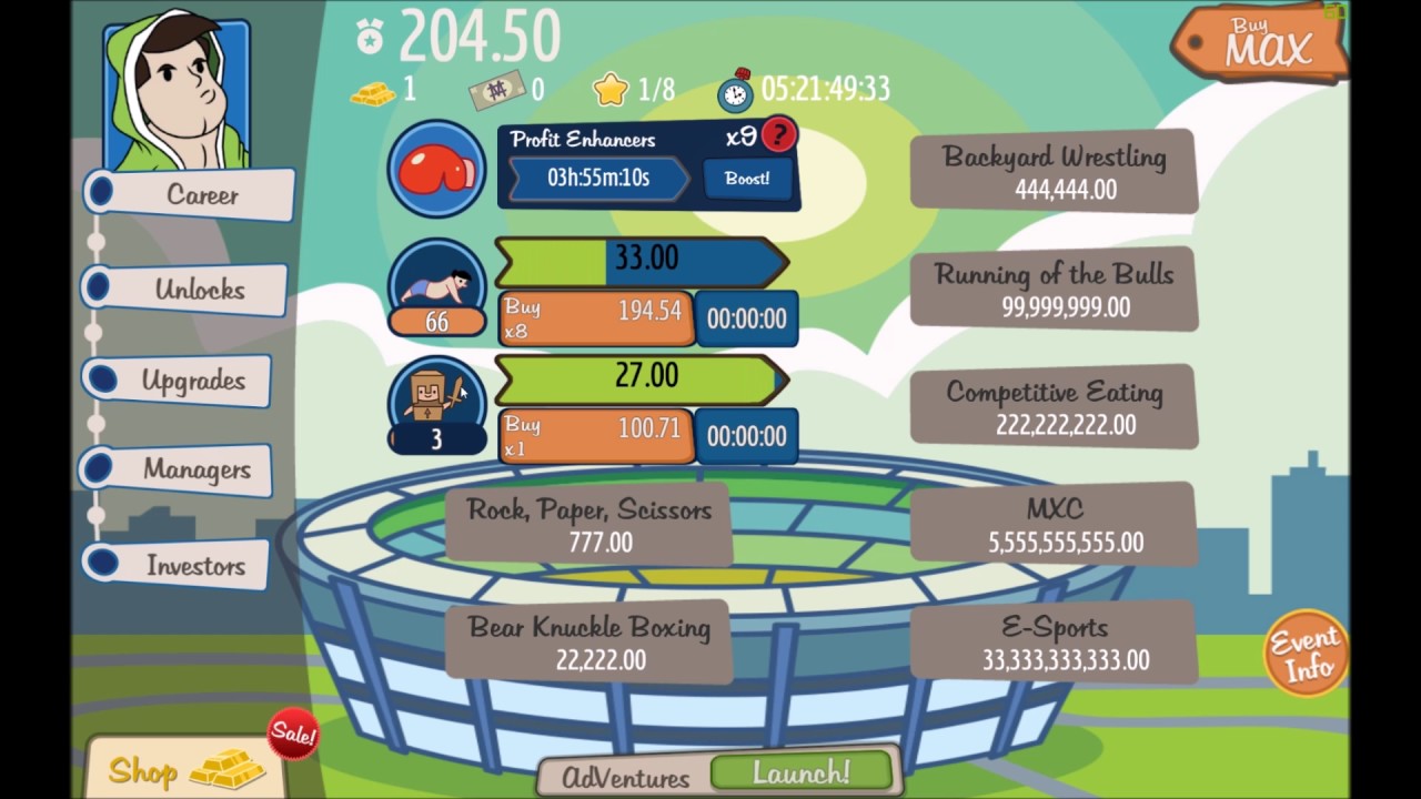Adventure Capitalist - Ez Pz Lemon Sqz - YouTube