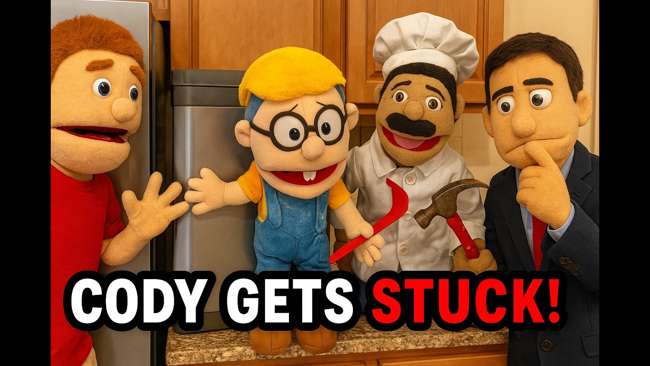 SML Movie Puppet: Cody Gets Stuck! Part 2 - YouTube