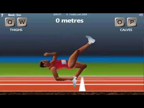 QWOP (2008 Flash Game) Gameplay - YouTube