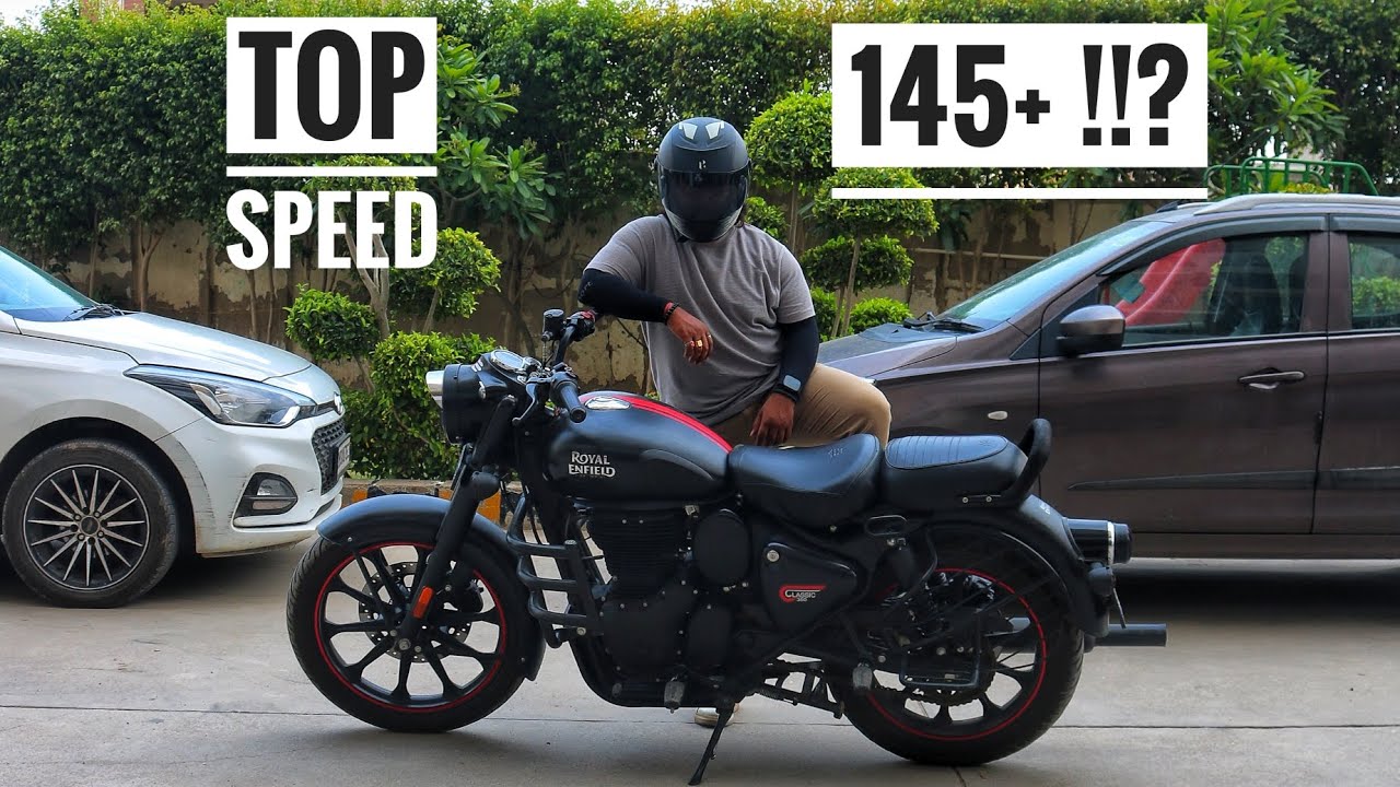 Top Speed of Royal Enfield Classic 350 | Bullet top speed - YouTube
