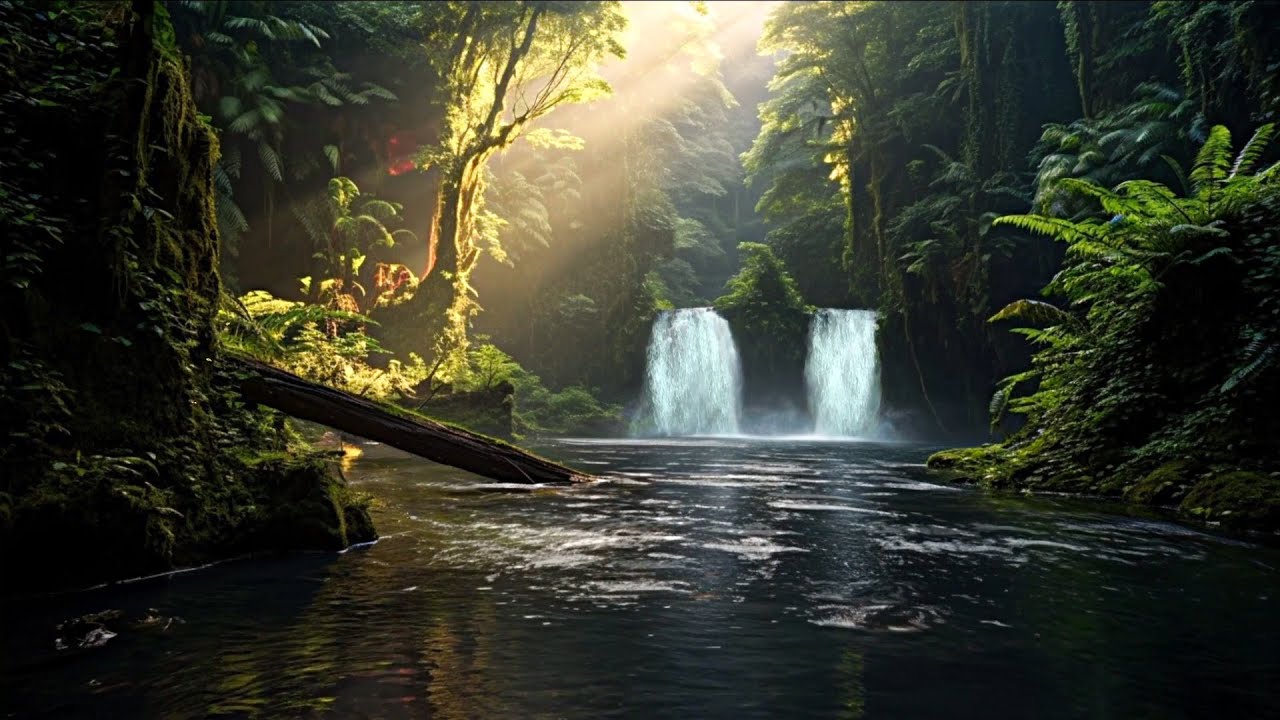 Relaxing Music with Water Sound - Peaceful Ambience for Sleep and ...