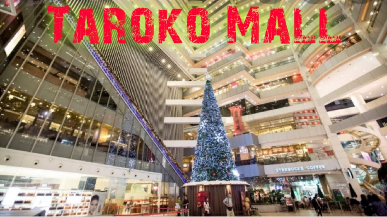Taroko mall Taichung tourism go to the taroko mall by lexus - YouTube