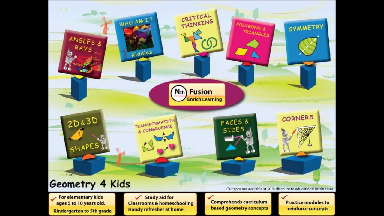 Geometry 4 kids - YouTube