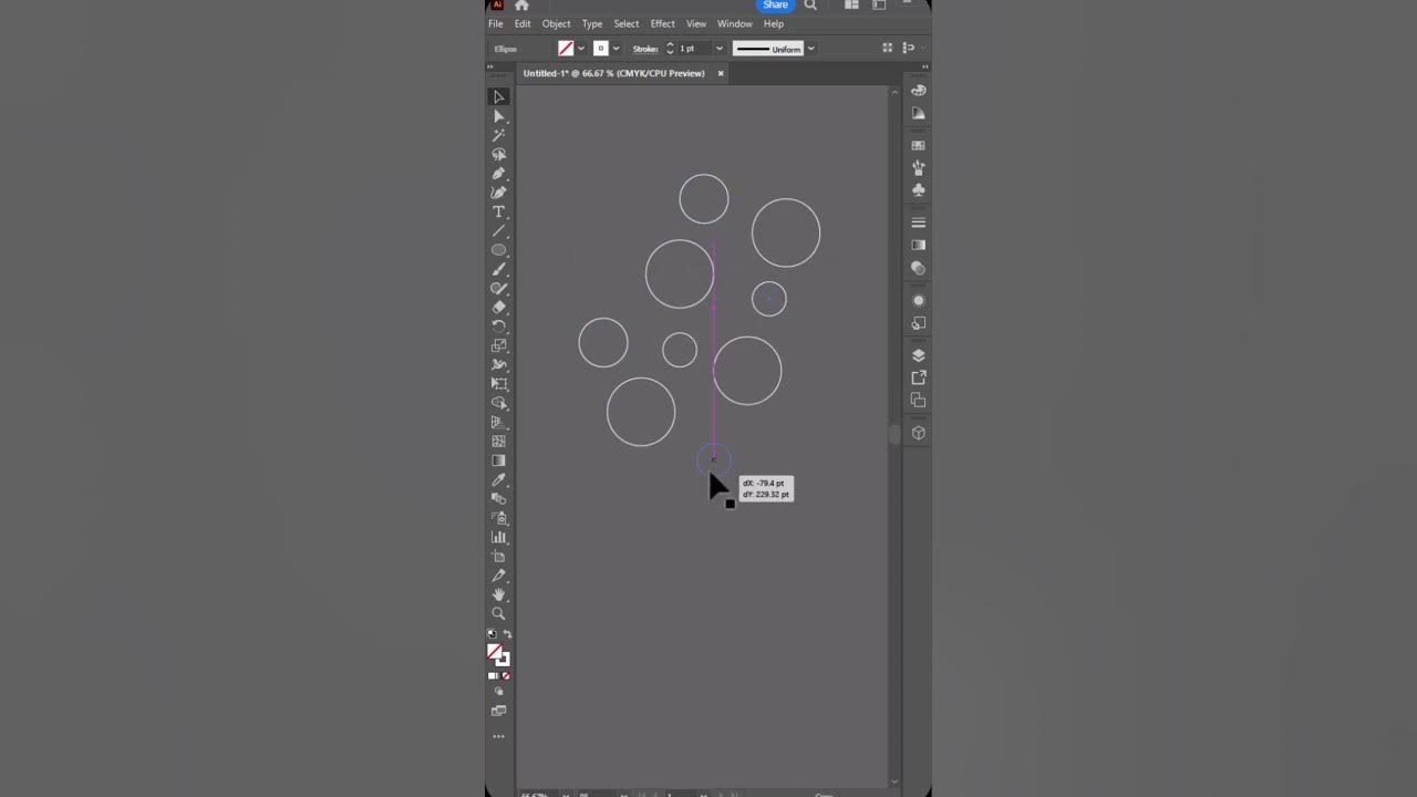 Create a 3D Pipe in Adobe Illustrator in Just 1 Minute | Quick & Easy ...
