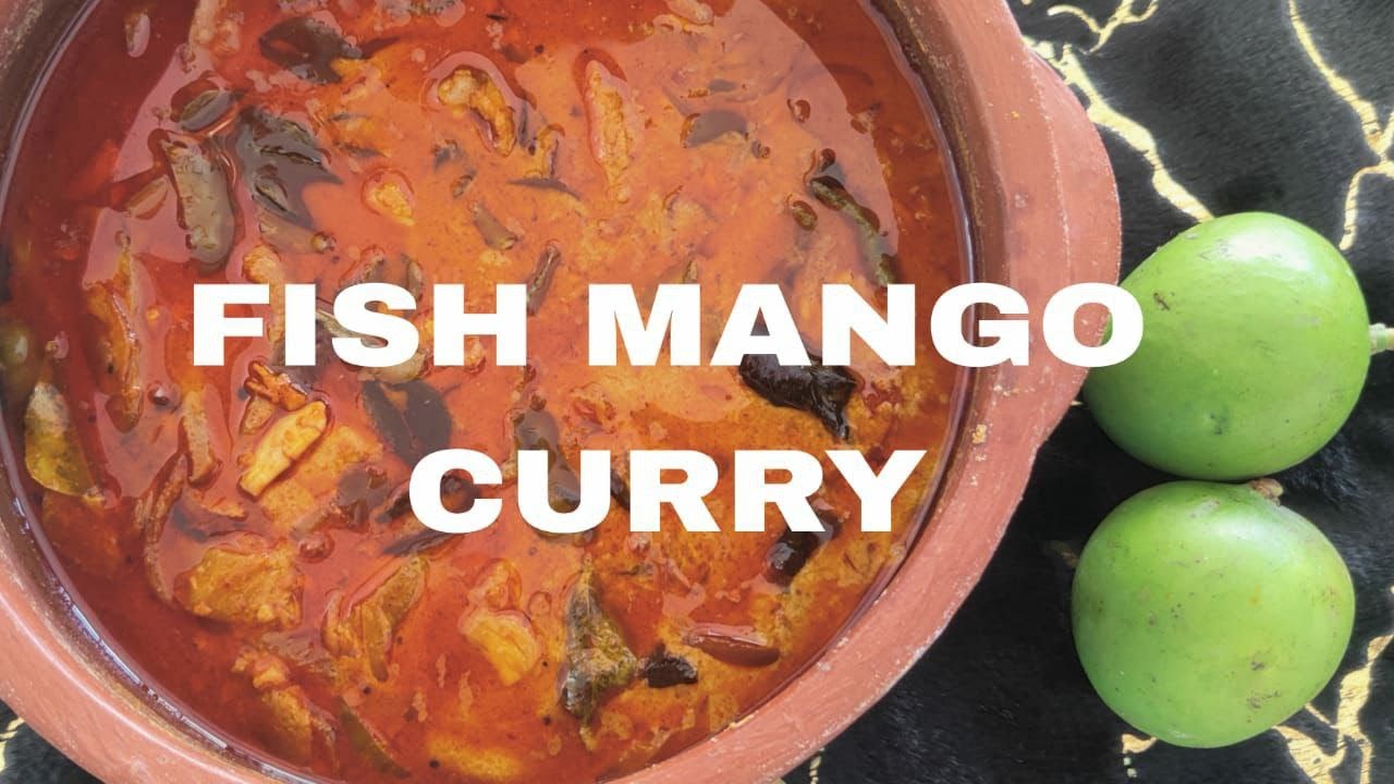 FISH MANGO CURRY/മീൻ മാങ്ങാ കറി /KERALA FISH CURRY WITH RAW MANGO AND ...