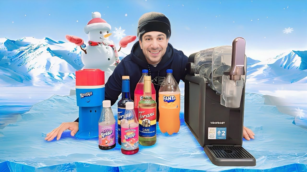 Snow Cone vs Slushie - YouTube