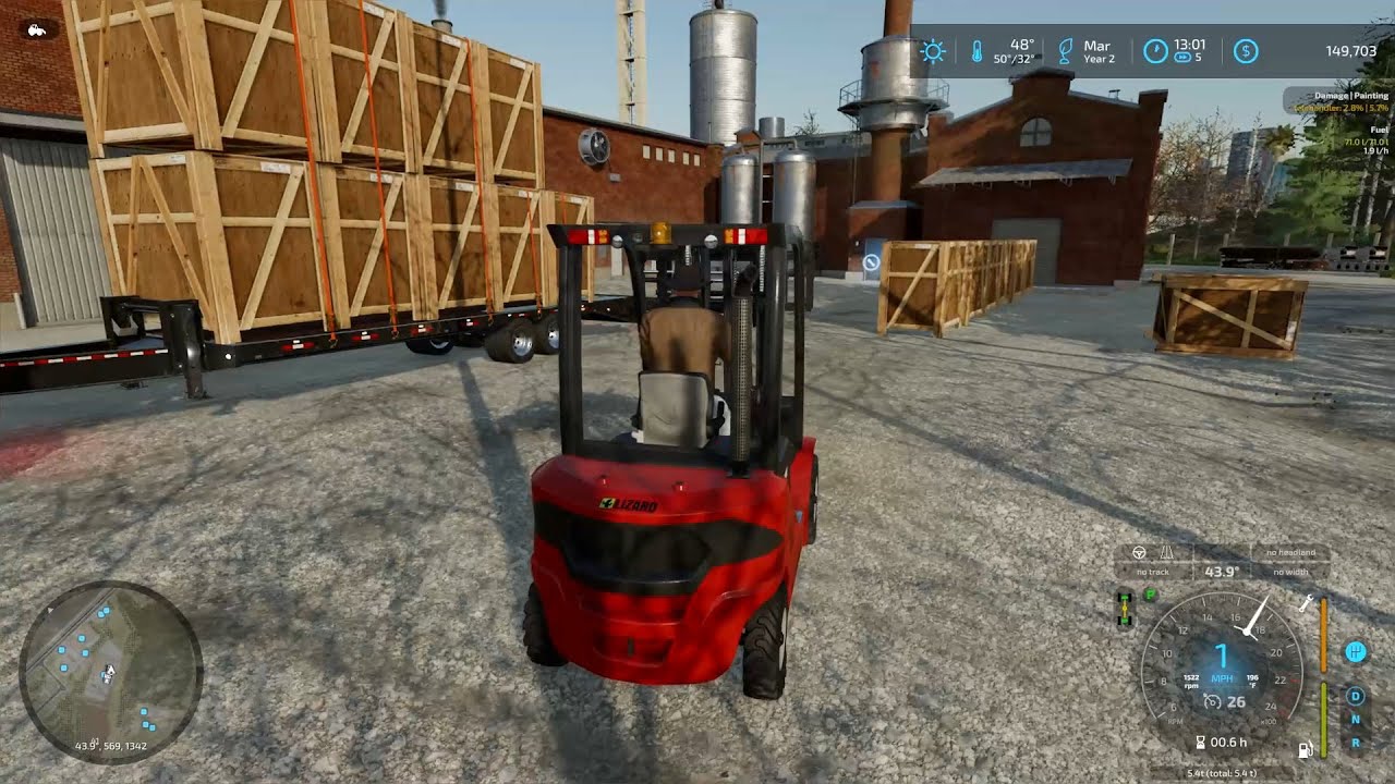 FS22 | Frontier | Timelapse #08 | Engine parts - YouTube