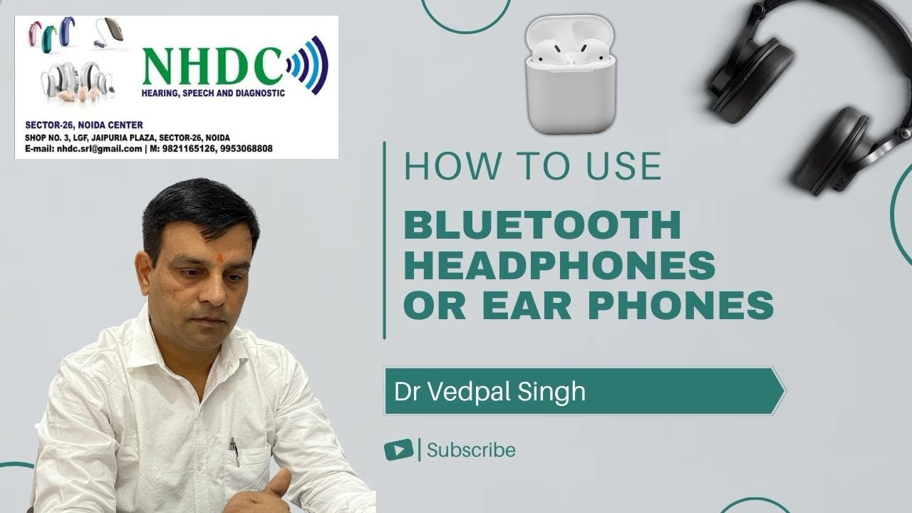 How to use headphones | EarPods | Headset | without affect your ear Mr ...