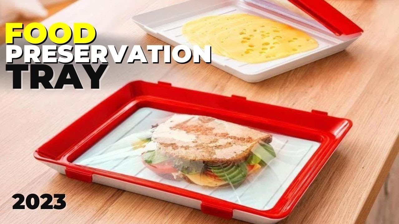 Creative Reusable Food Preservation Tray | Best Food Preservation ...