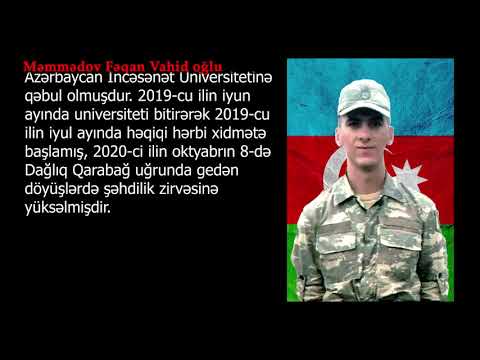 Şəhid Məmmədov Fəqan Vahid oğlu  #VictoriousAzerbaijaniHeroes
