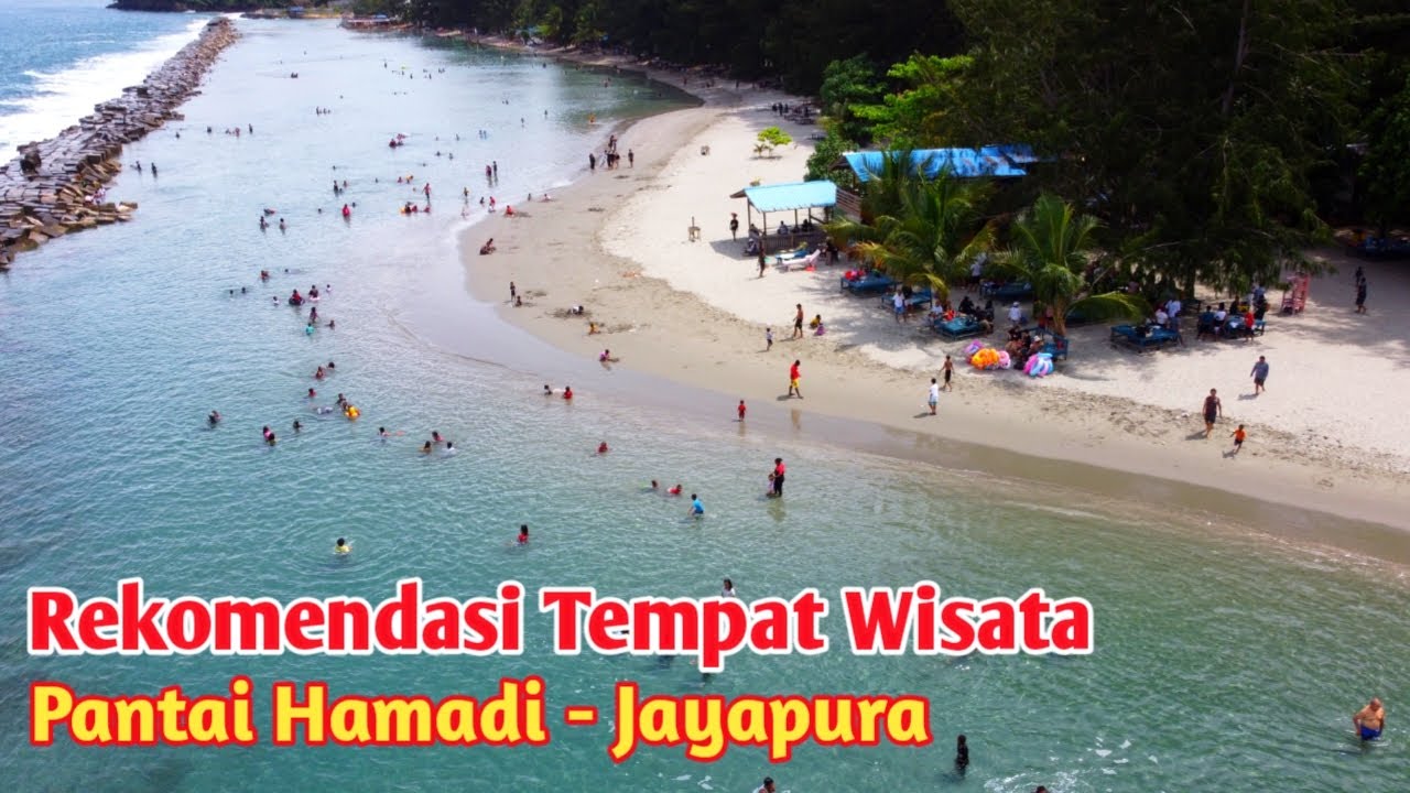 Wisata Pantai Hamadi Jayapura - Papua - YouTube