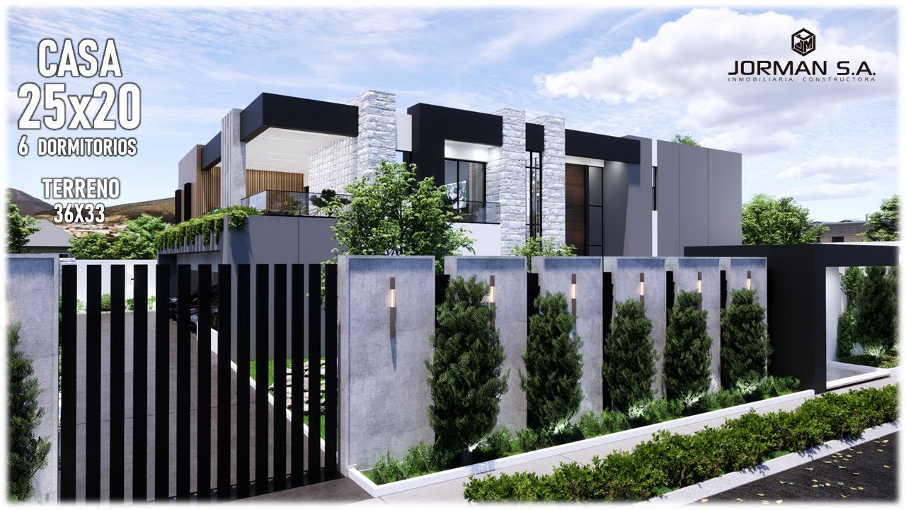 Luxury Modern House Design | 25x20m 2 Storey | Jorman HomeDesigns - YouTube