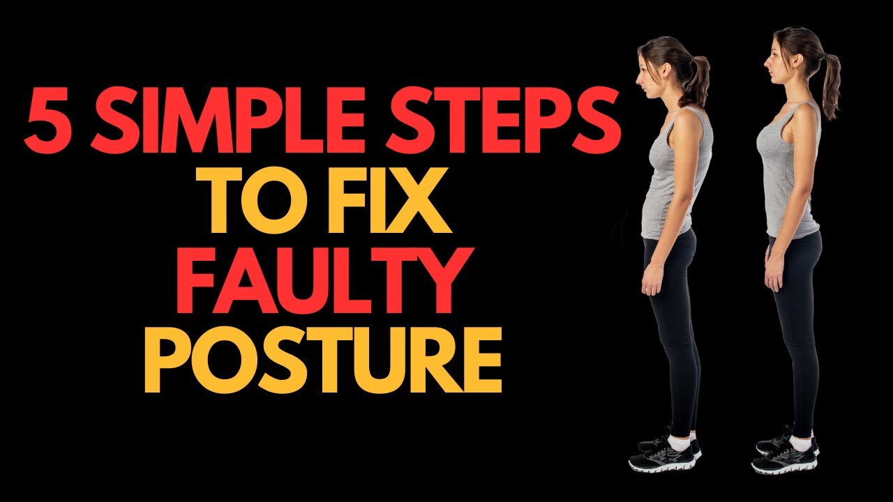 How To Improve Body Posture With 5 Simple Steps | M4Muscles - YouTube