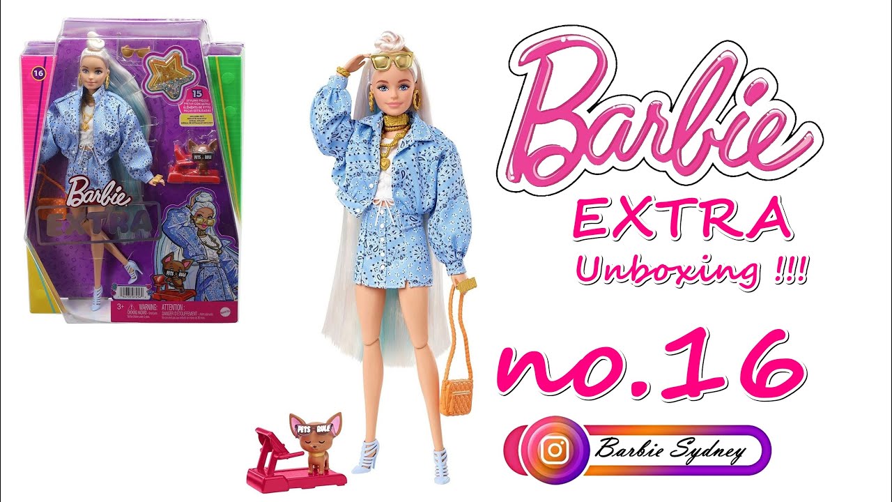 Barbie Extra 16 || Review si Boneka Cantik baju nya bagus banget - YouTube