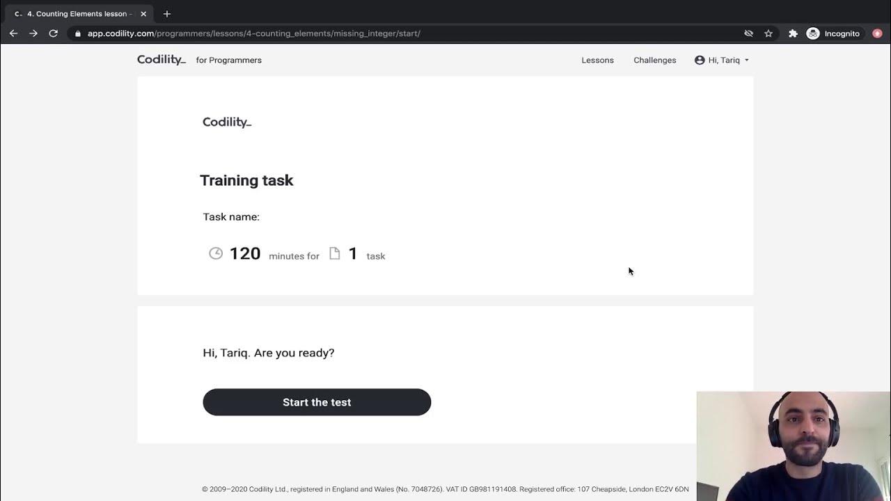 Codility Programmer Lessons - 04/Q2 (MissingInteger) - YouTube