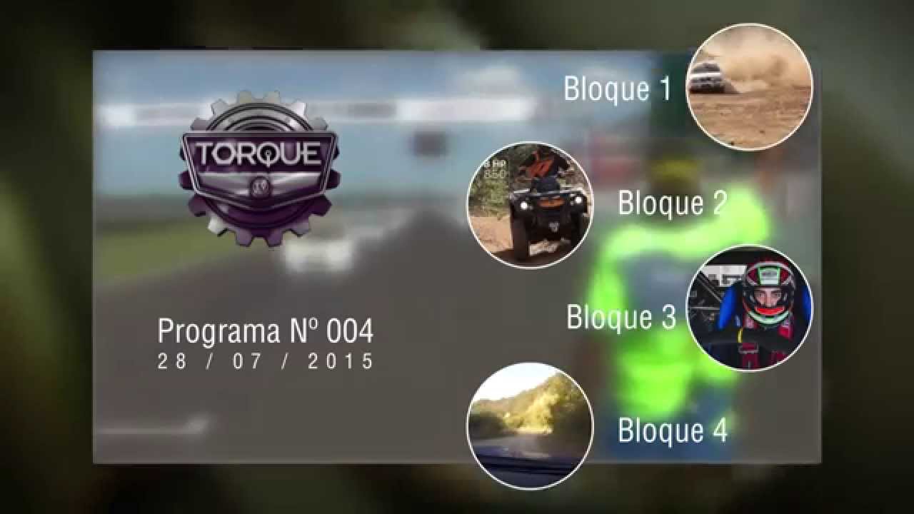 Torque tv Nº04 28/7/15 - YouTube