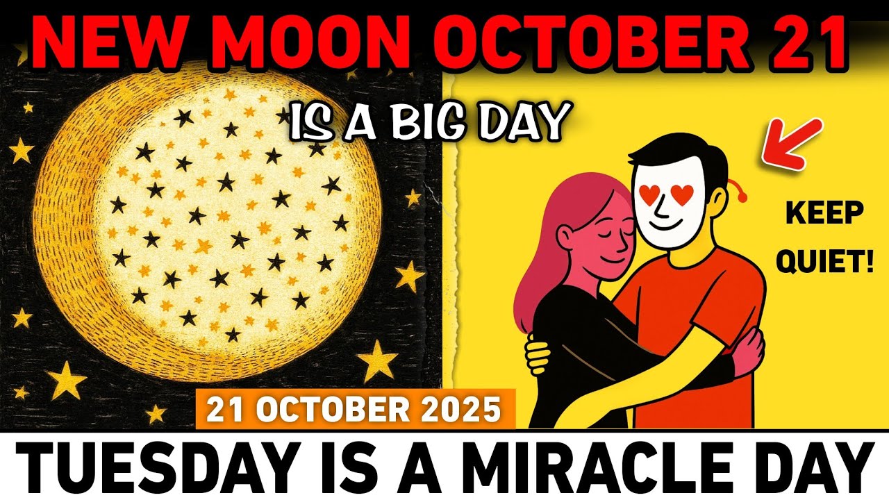 October 21 NEW MOON 🌑 The Final Awakening Begins 🔥 - YouTube